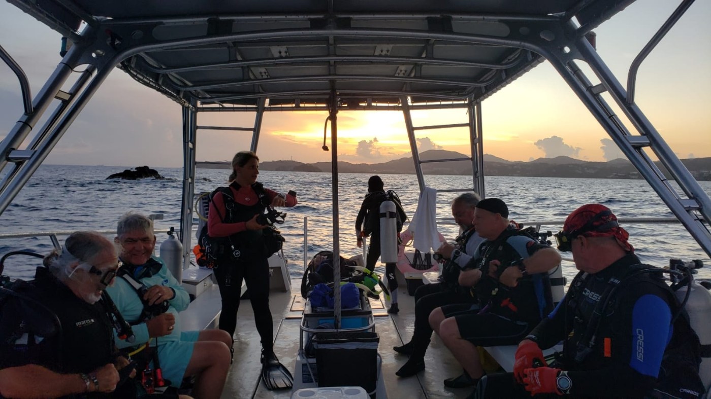 Private Sunset/Night Diving Charter | Aqua Marine Dive Center